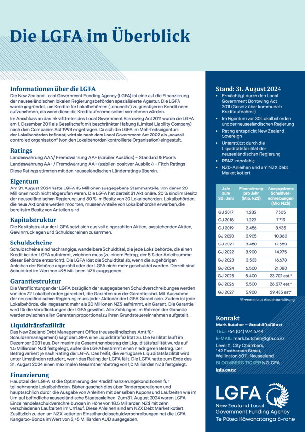 Providing diversified funding sources for NZ local authorities | New ...